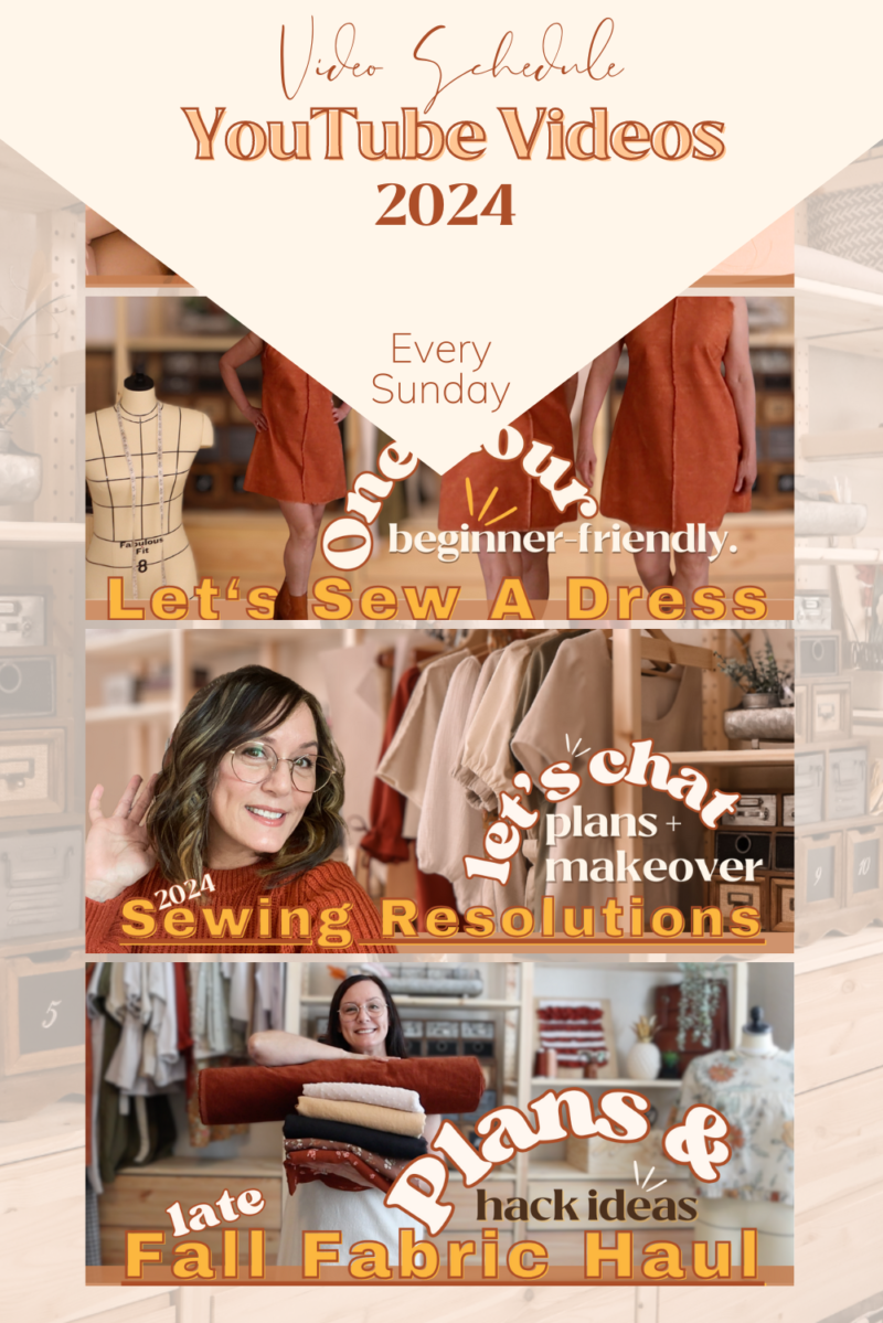 Sewing Resolutions + 2024 Plans for Sewpapilla | Sewpapilla
